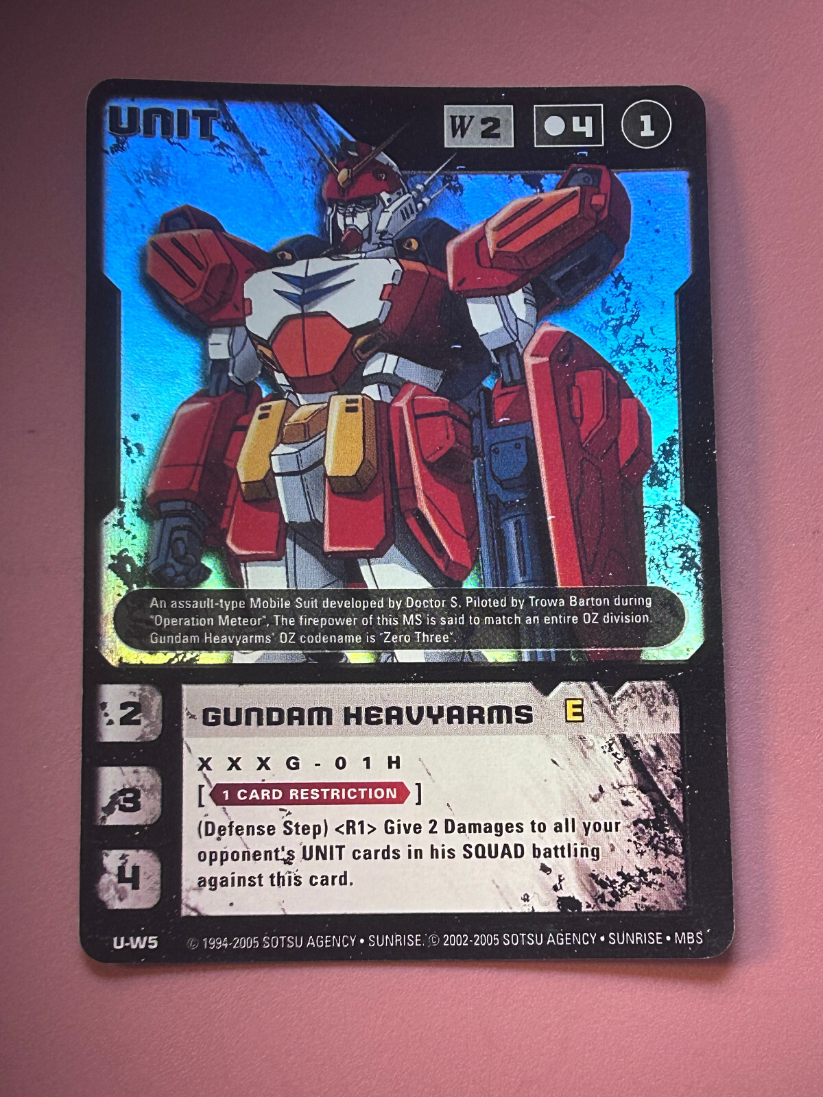 Gundam War TCG - Gundam Heavyarms U-W5 - CardのeBay公認海外通販｜セカイモン
