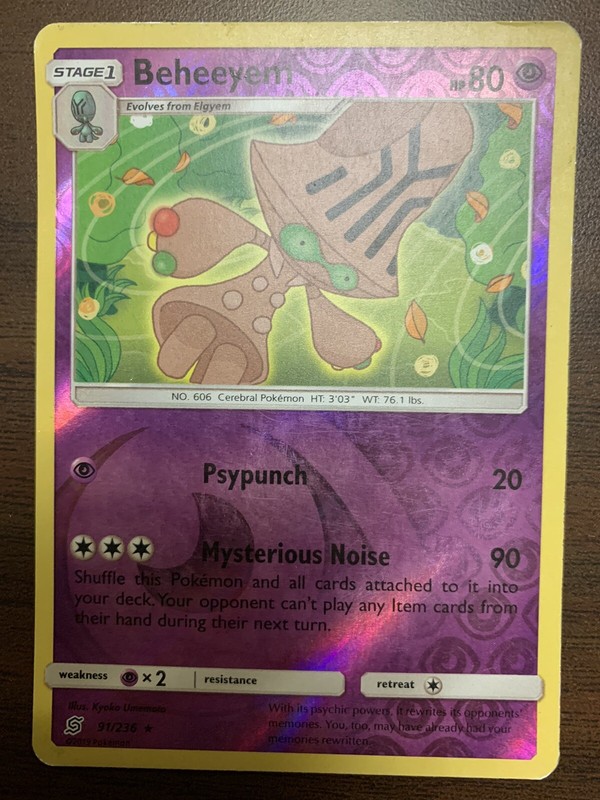 Beheeyem Pokemon Cards - Find Pokemon Card Pictures With Our Database ...