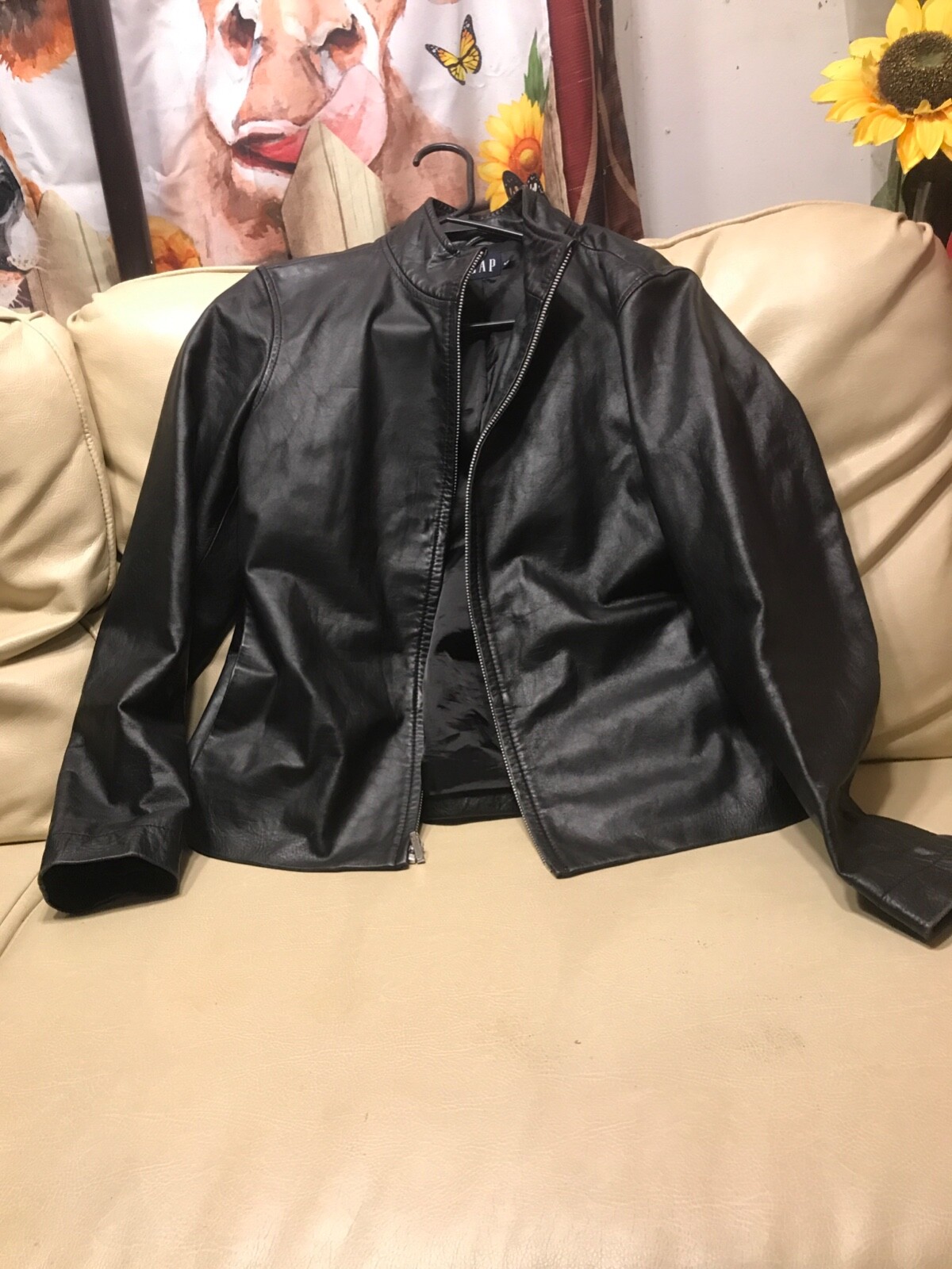 Vintage Gap Motorcycle Jacket Black Genuine Leather Women S Vintage Gap Motorcycle Jacket Black Genuine Leather Women S
