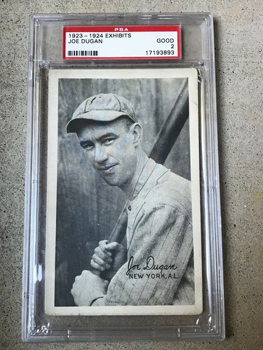 Joe Dugan Baseball Card Database - Newest Products will be shown first ...