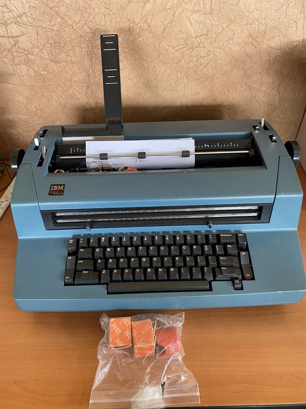1982 IBM Correcting Selectric III on the Typewriter Database