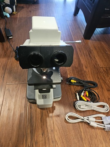 National DC5-163 Digital Microscope Binocular w/ Lenses Motic