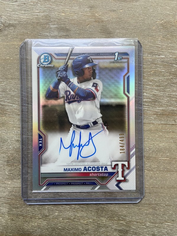 Texas Ranger Baseball Cards