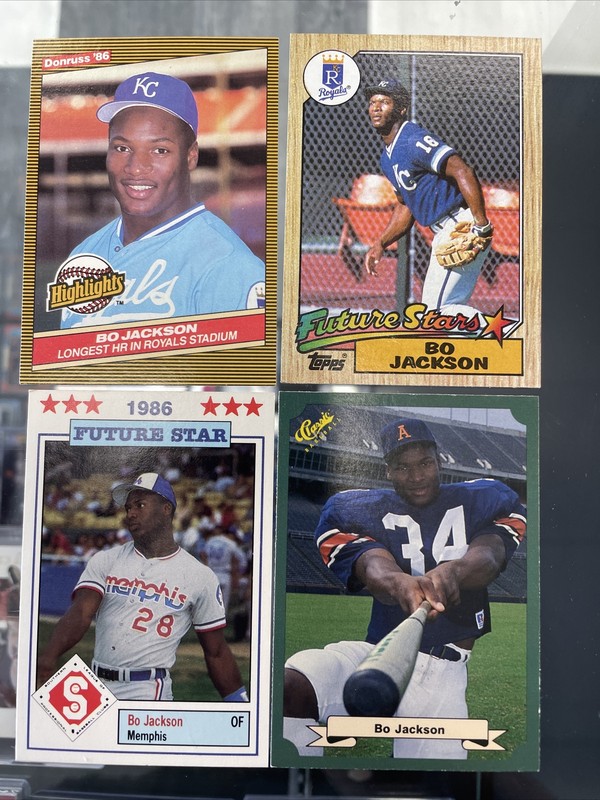 Bo Jackson Baseball Card Database - Newest Products will be shown first ...