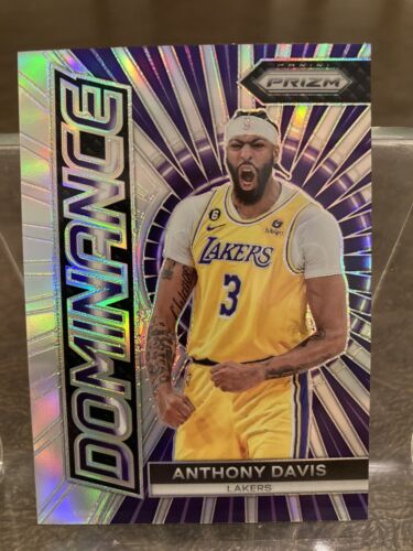 2023-24 Panini Prizm Anthony Davis Silver Prizm Dominance 2023-24 Panini Prizm Anthony Davis Silver Prizm Dominance