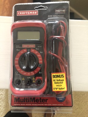 Multimeters - Craftsman Digital Multimeter