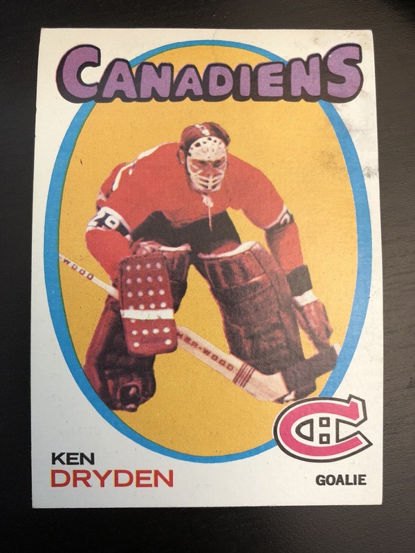Ken Dryden Hockey Cards