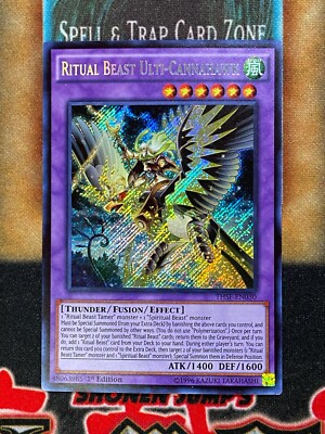 Yugioh Ritual Beast Ulti-Cannahawk THSF-EN030 Secret Rare 1st Ed NMのeBay公認海外通販｜セカイモン