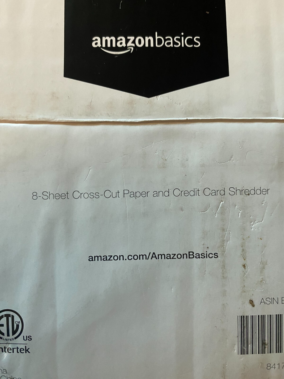 AmazonBasics 8-sheet Cross-cut Paper and Credit Card Shredder AmazonBasics 8-sheet Cross-cut Paper and Credit Card Shredder
