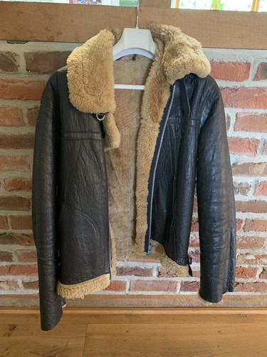 Lewis Leathers Vintage Flying Aviator Jacket Size Large 80sのeBay公認海外通販 ...