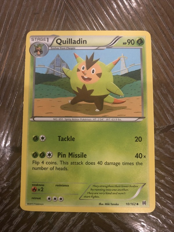 Quilladin Pokemon Cards - Find Pokemon Card Pictures With Our Database ...