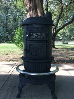 Home & Hearth - Round Oak Stove