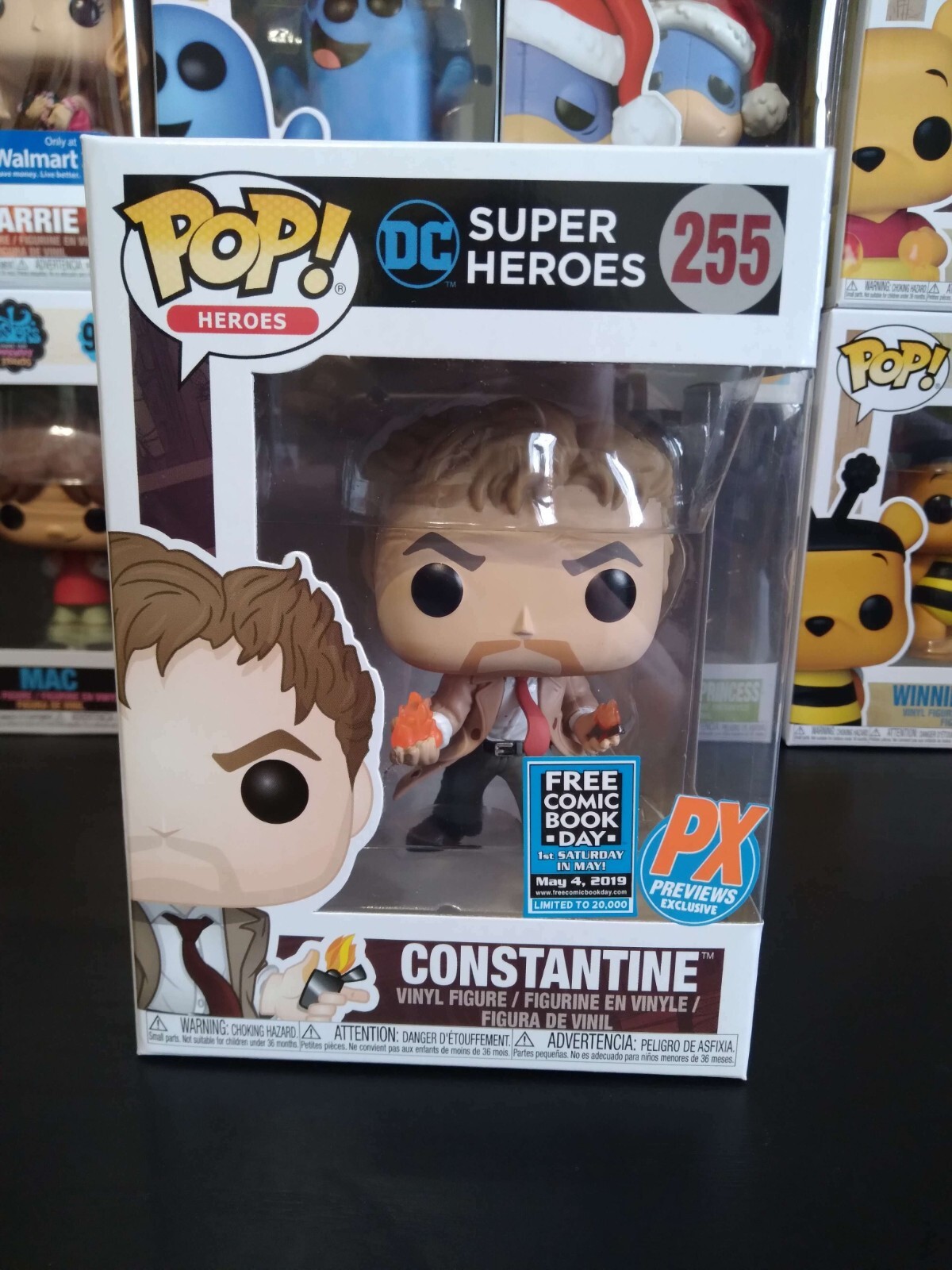 John Constantine Funko Pop DC Super Heroes #255 PX Previews John Constantine Funko Pop DC Super Heroes #255 PX Previews