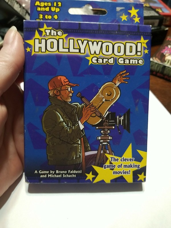 The Hollywood! Card Game (2005) Board Game – Board Game Guys