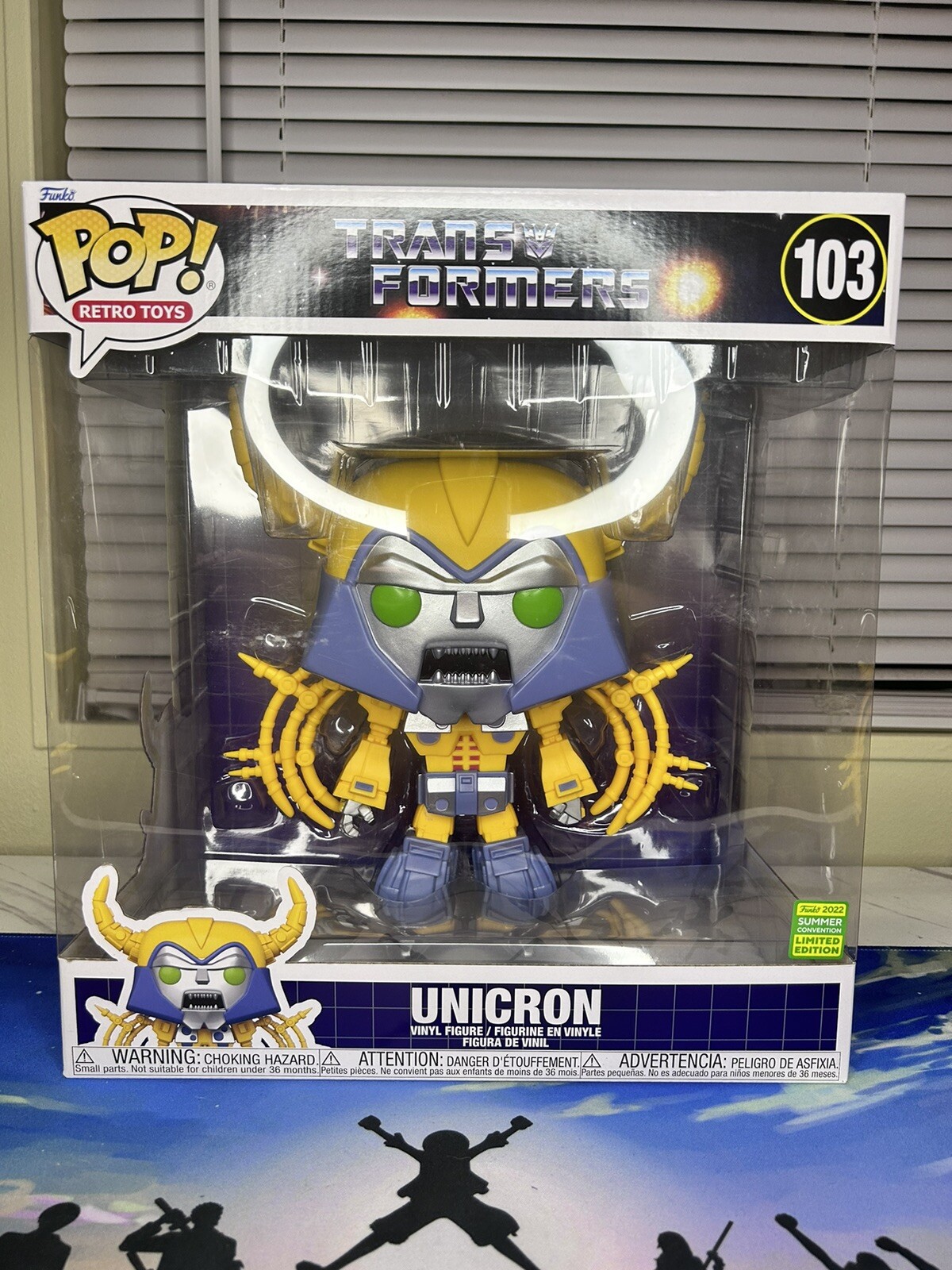 【未使用】SDCC 2022 FUNKO POP! EXCLUSIVE TRANSFORMERS UNICRON 10 INCH 海外 即決の ...