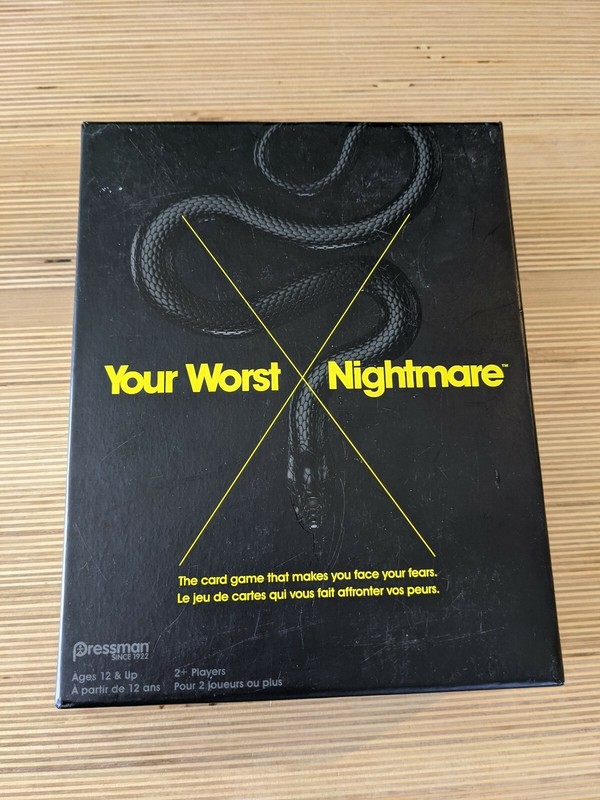 Your Worst Nightmare (2017) Board Game – Board Game Guys