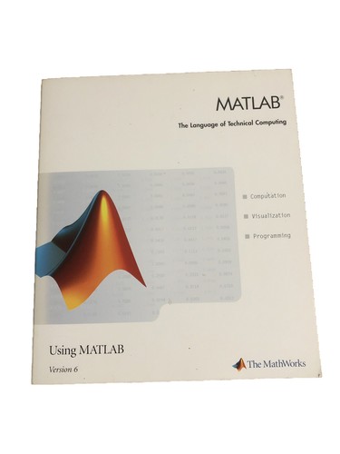 Using Matlab Version 6 The Language Of Technical Computing MathworksのeBay公認海外通販｜セカイモン