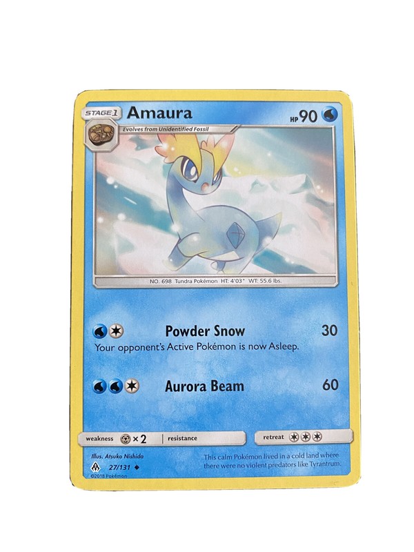Amaura Pokemon Cards - Find Pokemon Card Pictures With Our Database ...