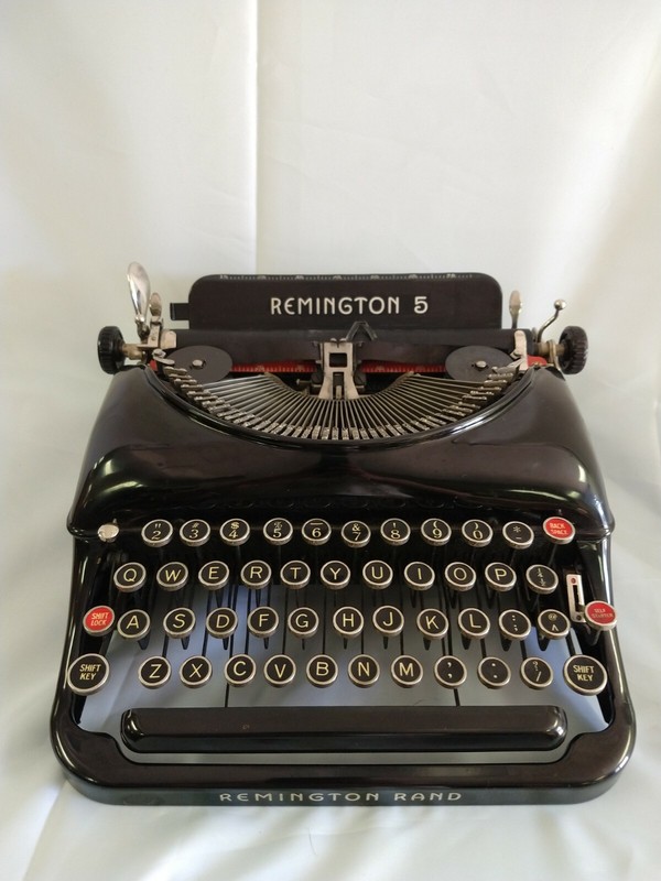 1934 Remington Model 5 on the Typewriter Database