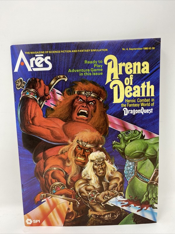 Arena of Death: Heroic Combat in the Fantasy World of DragonQuest (1980 ...