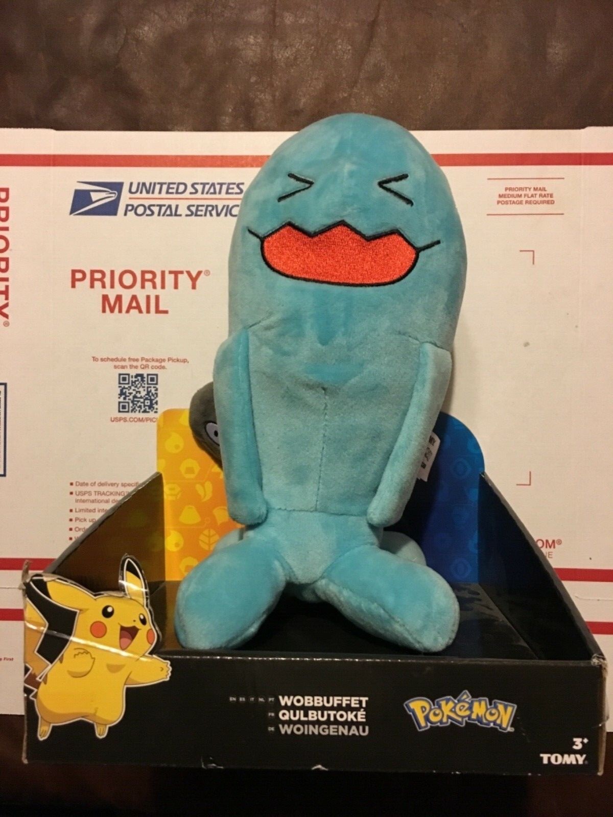 10 Laughing Wobbuffet Pokemon Large Plush Doll Toy Stuffed Animal Cosplay Cute