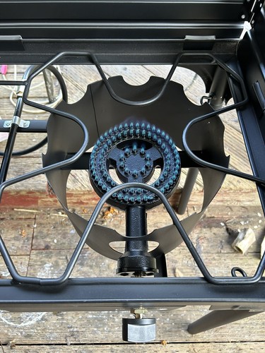 Professional Outdoor 150000 BTU Stove Propane 2 Burner Portable Cooker BBQ Grill | eBay