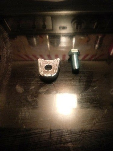 Ford SB 289 302 351 Windsor 351C Chrome Steel Distributor Hold Down ...