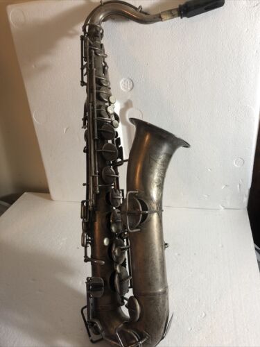Buescher Elkhart Low Pitch True Tone Saxophone 1920s (#96693 Buescher Elkhart Low Pitch True Tone Saxophone 1920s (#96693
