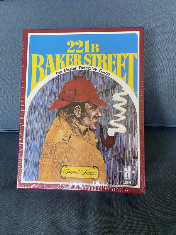 221B Baker Street: The Master Detective Game (1975) – Board Game Guys