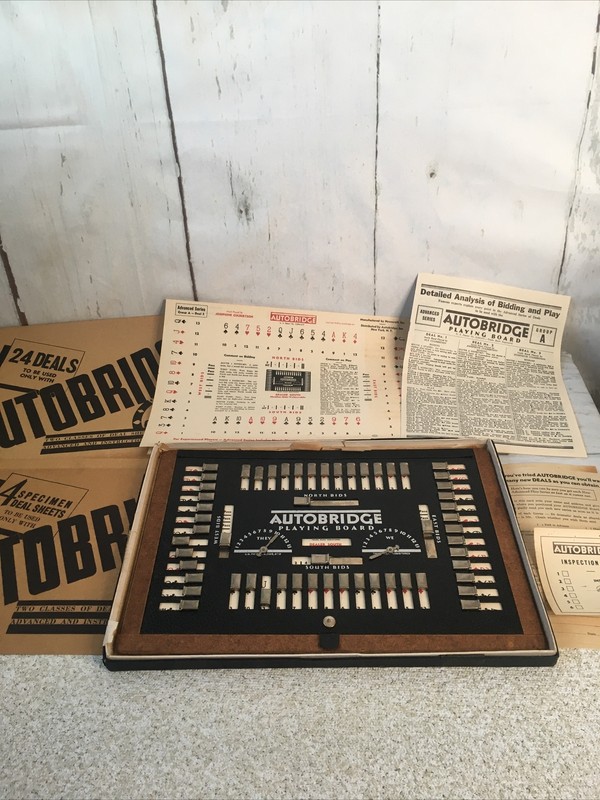 Autobridge (1938) Board Game – Board Game Guys