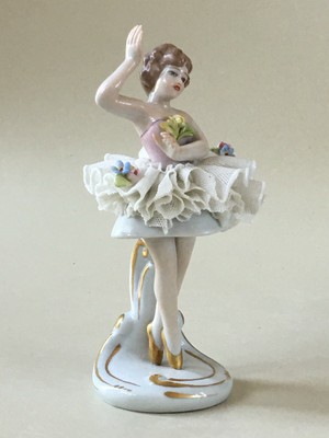 Figurines - Porcelain Ballerina Dancer - Vatican