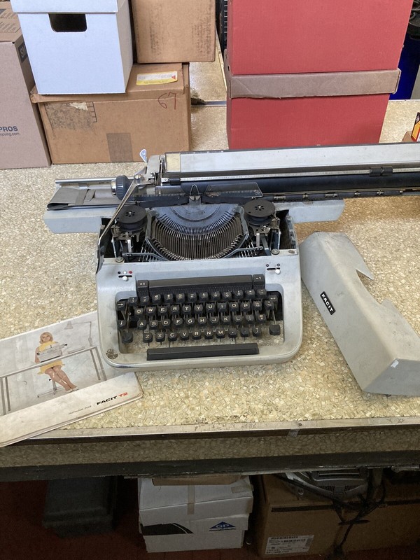 Facit Typewriter Model Serial Number Database