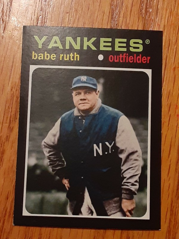 Babe Ruth Baseball Cards