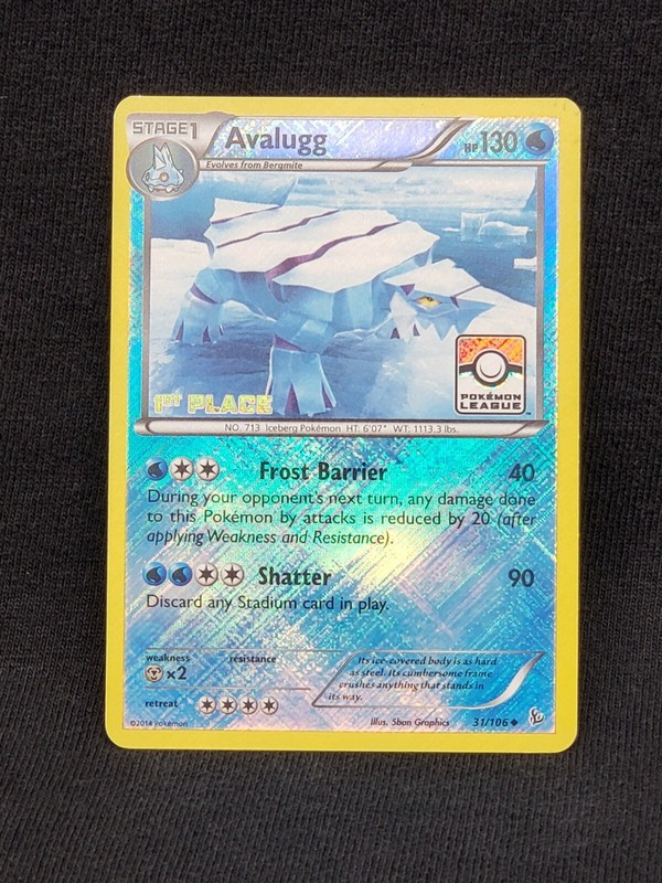 Avalugg Pokemon Cards - Find Pokemon Card Pictures With Our Database ...
