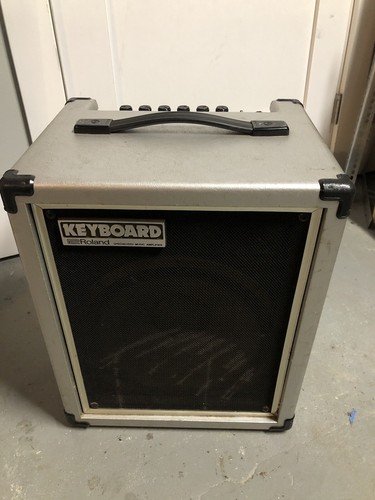 Vintage Amplifier Working | Roland Cube 60 Keyboard