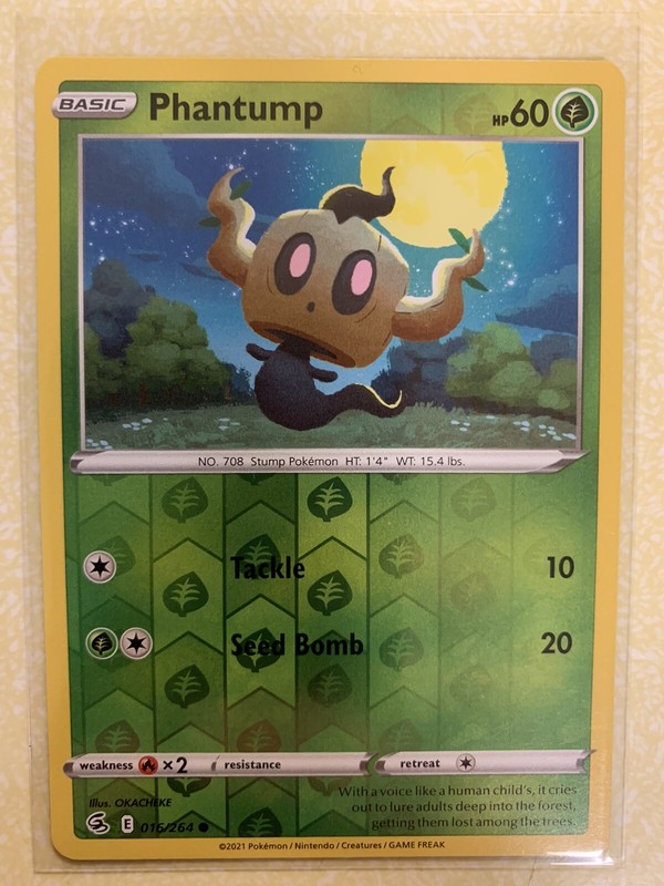 Phantump Pokemon Cards - Find Pokemon Card Pictures With Our Database ...