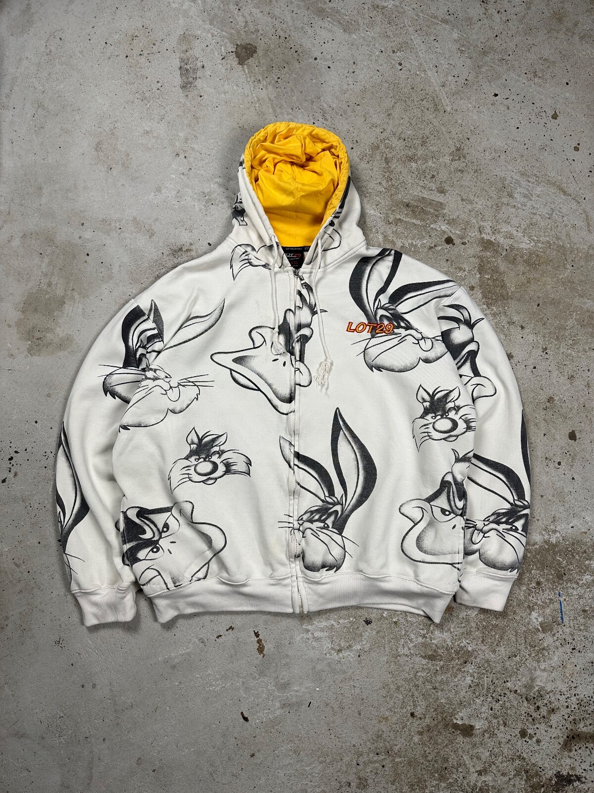 Vintage y2k Lot 29 All Over Print Hoodie Looney Tunes 90s Vintage y2k Lot 29 All Over Print Hoodie Looney Tunes 90s