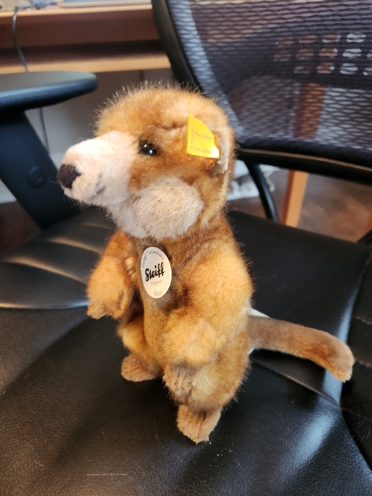 Steiff Meerkat Rico, 064425 mint condition all tags, woven fur lifelikeのeBay公認海外通販｜セカイモン