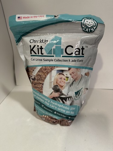 KIT4CAT 2Lb Hydrophobic Cat Litter for Urine Collection,