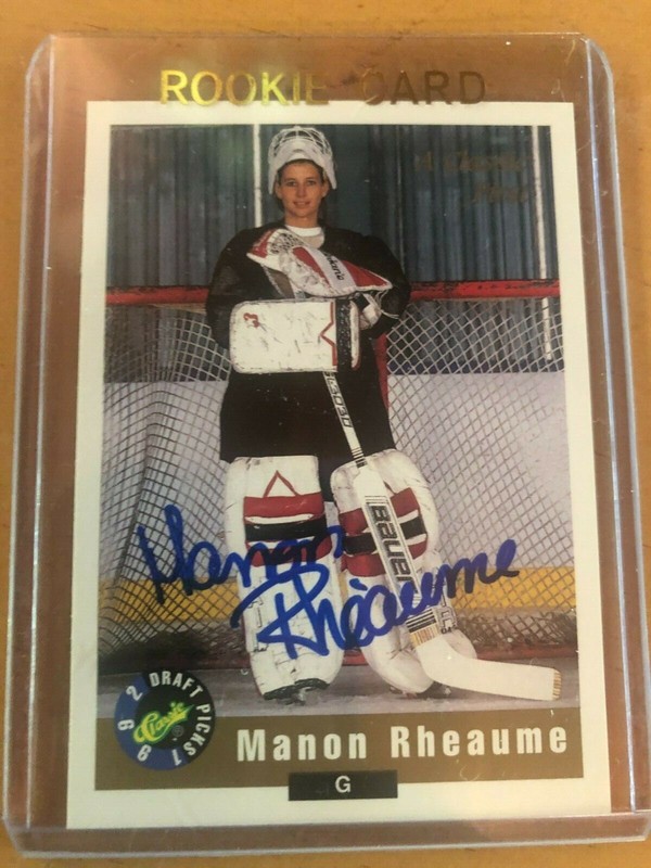 Manon Rheaume Hockey Cards