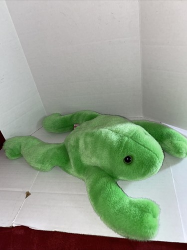 Ty Beanie Buddies LEGS Original Retired 2001 - 15" Plush Frog *NO TAG*の ...