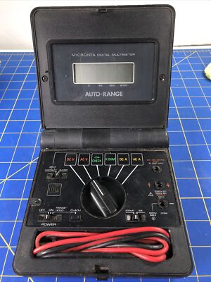 Multimeters - Micronta Lcd Digital Multimeter