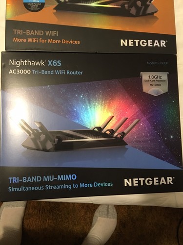 NETGEAR R7900P-100NAS Nighthawk X6 AC3000 Dual Band Smart WiFi Router ...