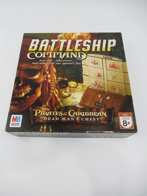 Battleship Command: Pirates of the Caribbean (2006) Board Game – Board ...