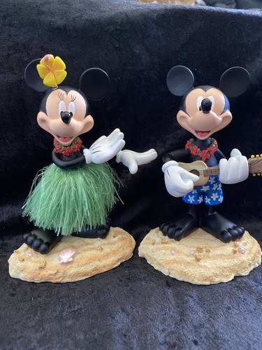 Купить Фигурки с качающейся головой Disney Hawaiian Mickey & Minnie ...