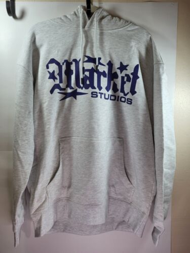 Size L - MARKET Studios Pixelated Hoodie Ash Grey - BNWNT | eBay Size L - MARKET Studios Pixelated Hoodie Ash Grey - BNWNT | eBay