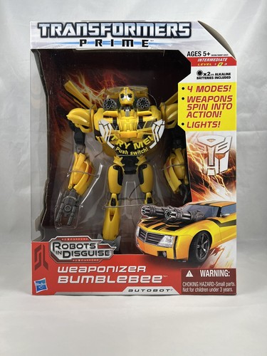 Купить Transformers Prime Weaponizer autobot Bumblebbee Hasbro Leader ...
