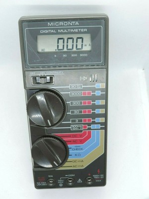 Multimeters - Micronta Lcd Digital Multimeter