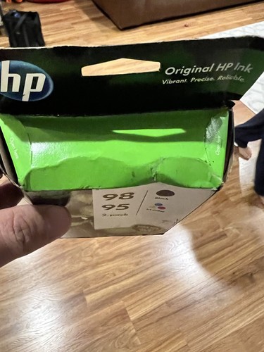 2pk Genuine HP 98/95 Black & Color Ink Photosmart 2570 8038 8049 D5160 ...