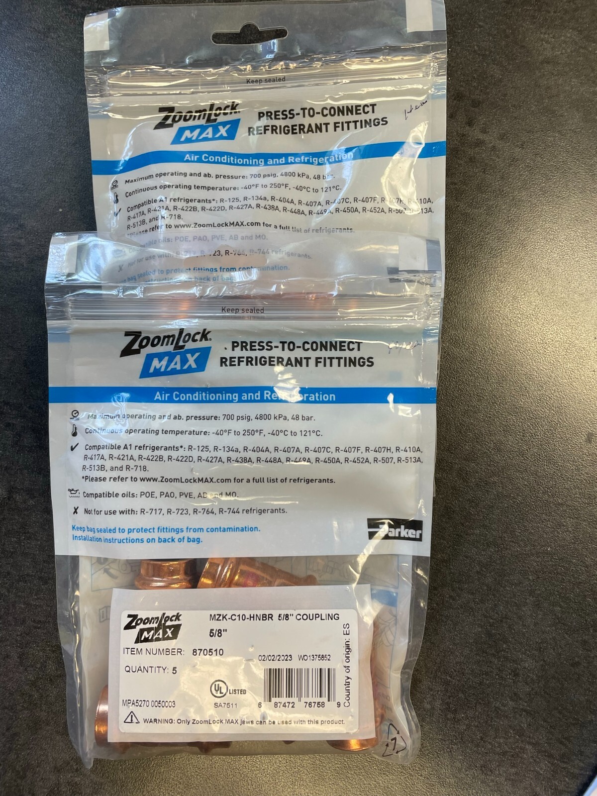 5/8 Zoom Lock Max Couplers, 5 pkのeBay公認海外通販｜セカイモン